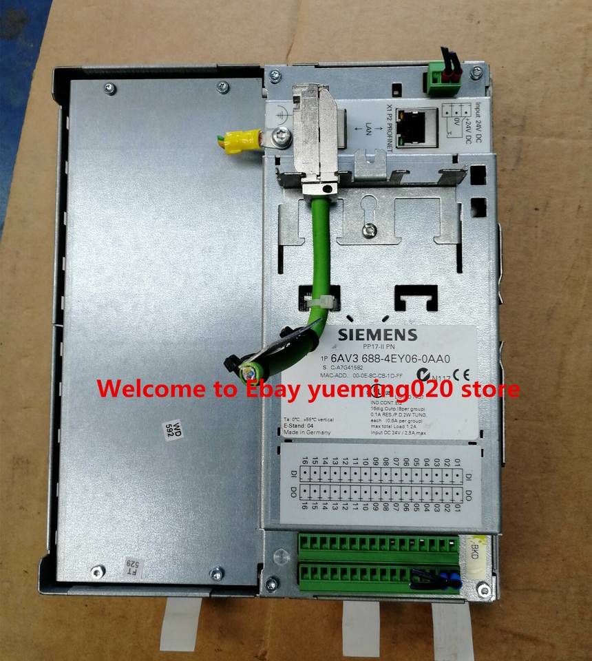 Ship dhl ,Siemens 6AV3688-4EY06-0AA0 6AV3 688-4EY06-0AA0 SIMATIC PP17 ...