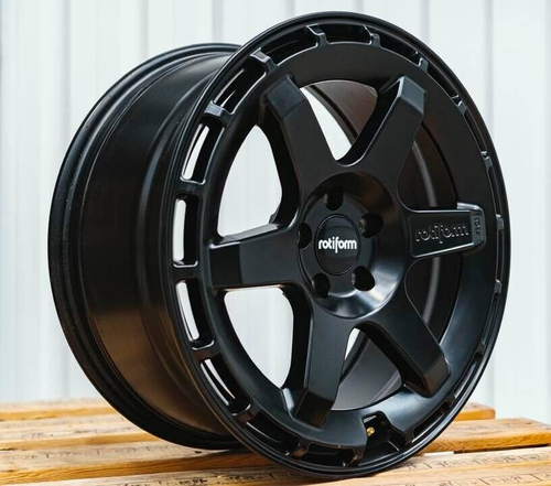 19" Rotiform KB1 Wheels Matte Black Suit Subaru Honda Toyota- 19x8.5 5/ ...