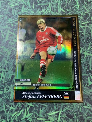Panini WCCF 2011-12 Stefan Effenberg germany Bayern ATLE Legend ...