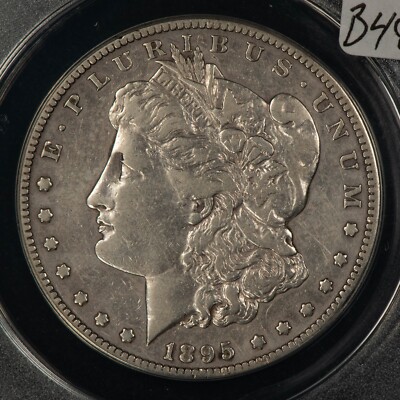 1895-S $1 Morgan Silver Dollar - Key Date Coin - ANACS XF 40 Dets - SKU ...