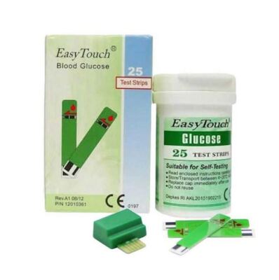 Easy Touch Test Strips Blood Health - Hemoglobin Cholesterol Uric Acid ...