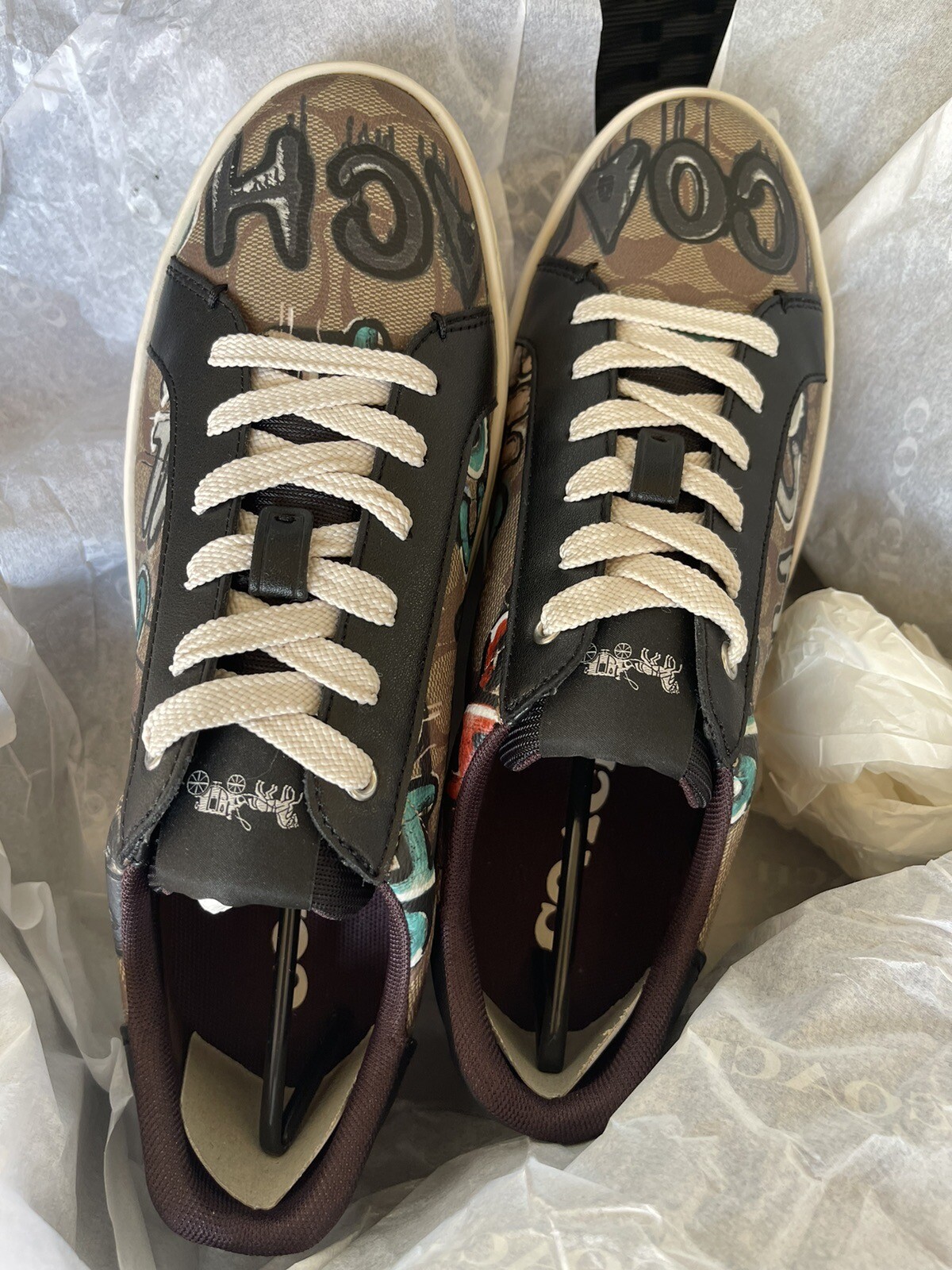 Nwb Coach X Mint + Serf Women's Clip Low Top Sneaker CL947 8B | eBay
