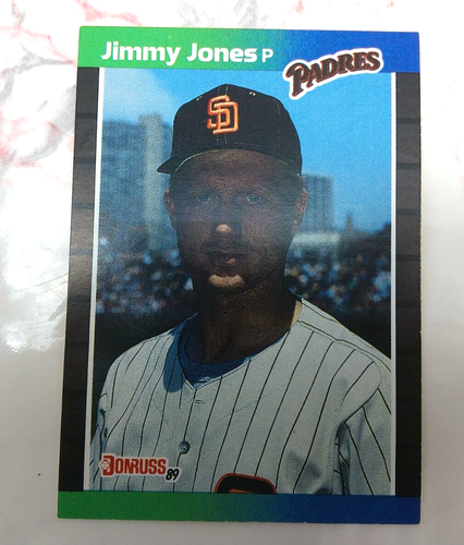 1989 Donruss Baseball San Diego Padres Jimmy Jones #247 | eBay