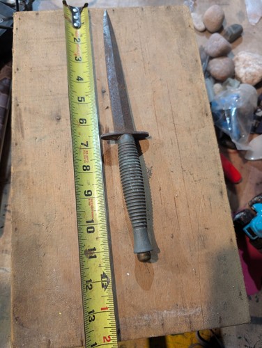 WWII BRITISH COMMANDO KNIFE DAGGER 3rd Pattern Marked SHEFFIELD ENGLAND ...