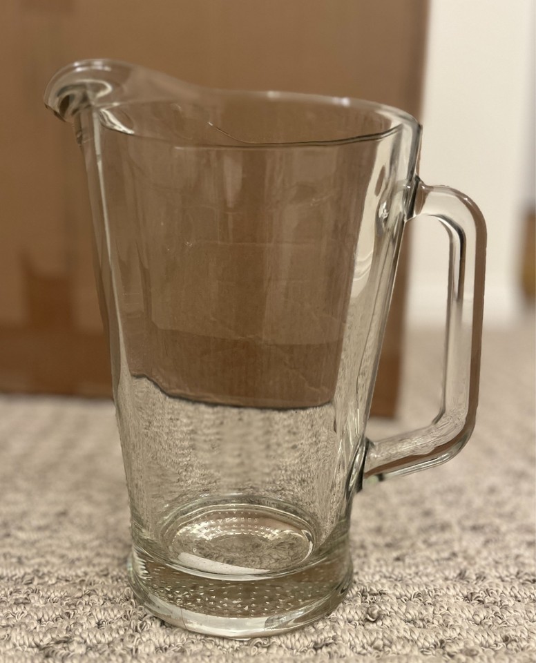 Libbey Glass Pitcher 60 oz Clear Heavy Duty Beverage Water Iced Tea | eBay