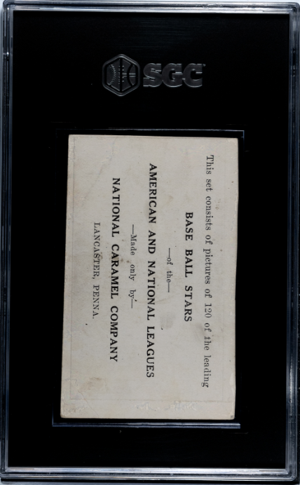 1921 E220 PETE KILDUFF NNO GOOD NATIONAL CARAMEL SGC A BASEBALL ...