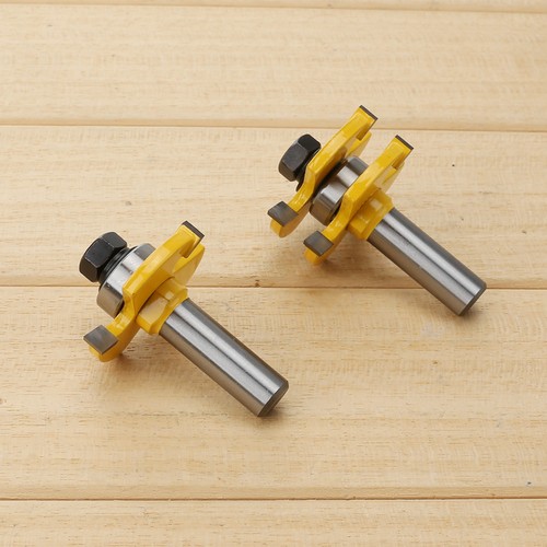 1pcs Matched Tongue and Groove Router Bit Set 1/2" Shank | eBay