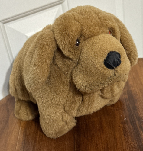 Dakin Applause 11" Puppy Dog Plump Brown Hound Plush | eBay
