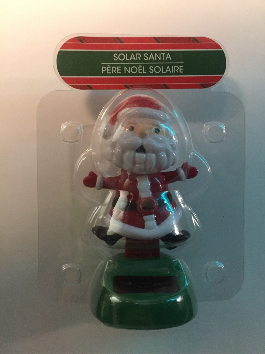 Solar Powered Dancing Christmas Figurines Technological Santa Solar