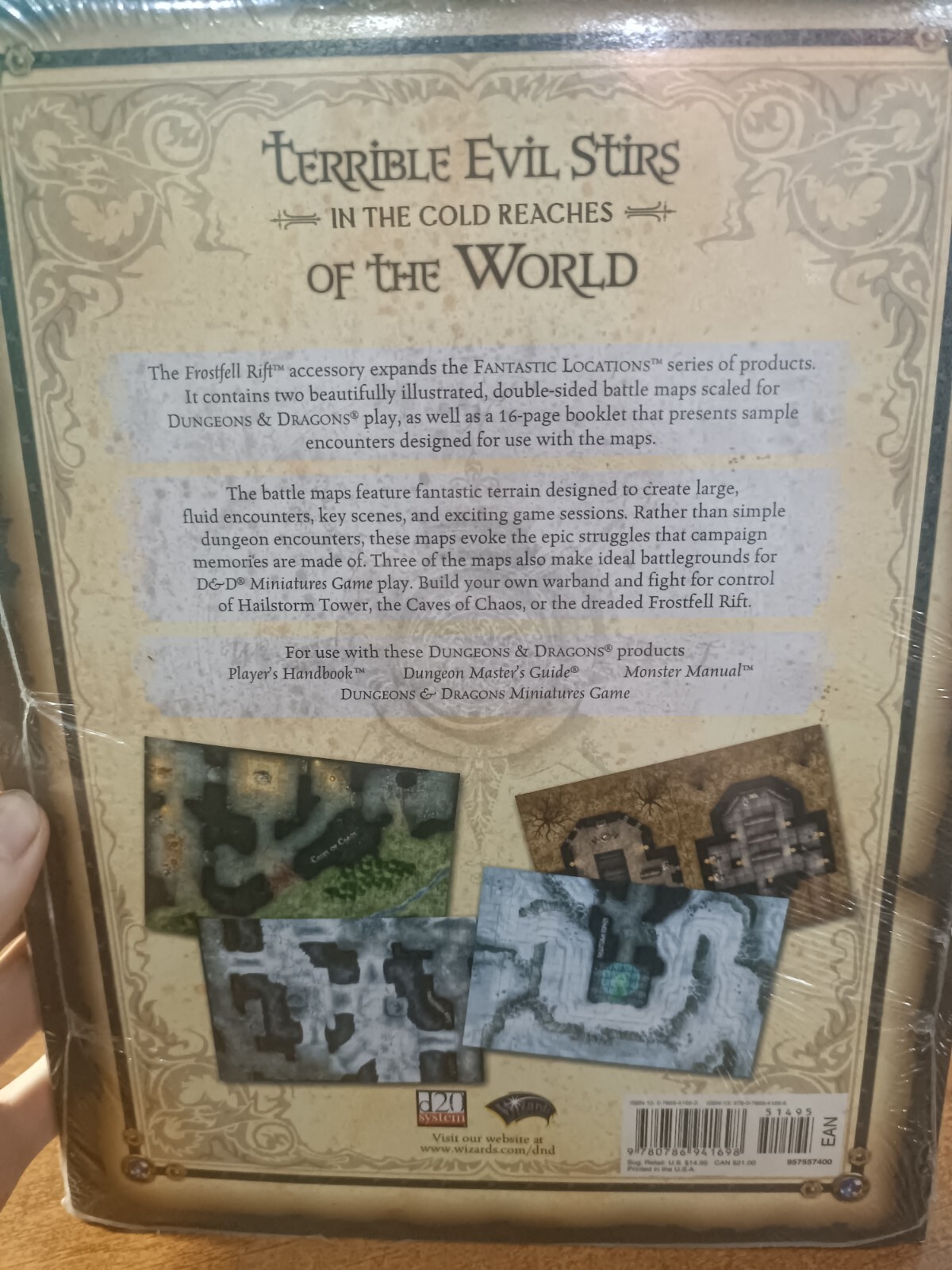 Dungeonds & Dragons Fantastic Locations the Frostfell Rift ...