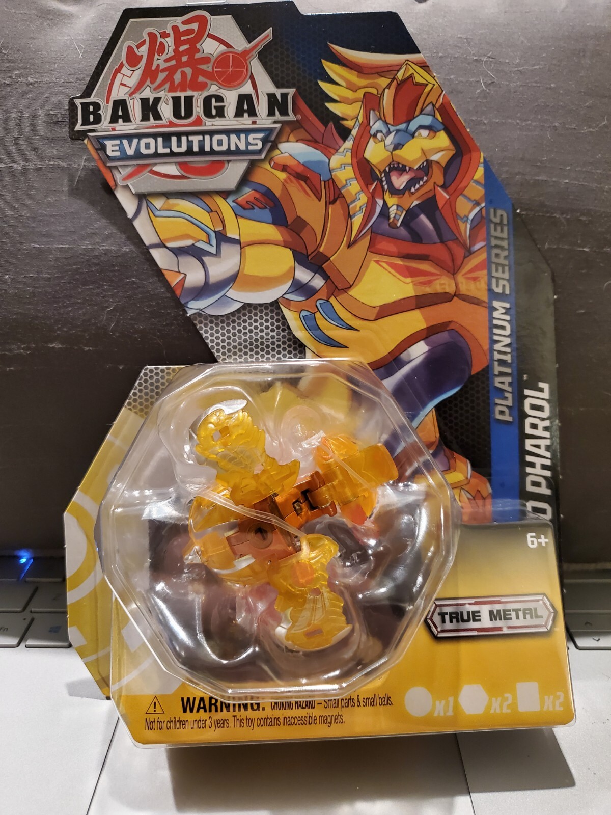 NEW Bakugan Evolutions Platinum Series ELEMENTAL Rare Neo Pharol SEALED ...