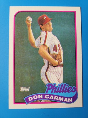 1989 Topps Baseball Don Carman Card # 154 | eBay