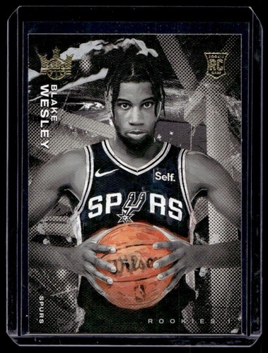 2022-23 Panini Court Kings Blake Wesley Rookies I RC #69 San Antonio ...