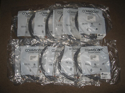 Lot 10 New Commscope Systimax Cat 6 Patch Cable 12 foot Grey GS8E-DG ...