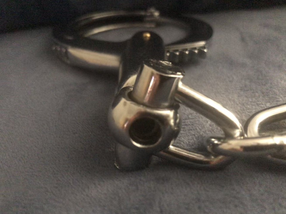 Vintage Design Heavy Duty Handcuffs 2 Keys w/ Unique Concealed Locking ...