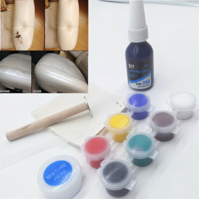 Universal Leather Mend Tool Kit Car Seat Sofa Scratch Crack Repair ...