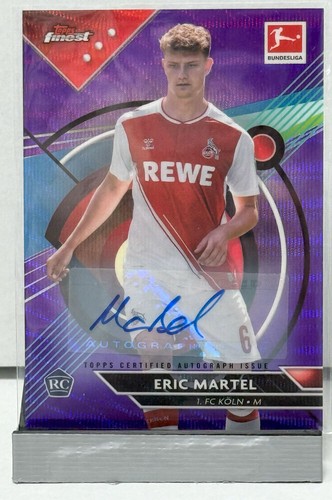 Eric Martel Autogrammkarte 75/80 RC Rookie - Topps Finest Bundesliga ...