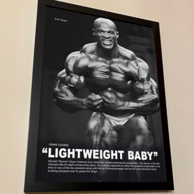 Ronnie Coleman Poster For Gym