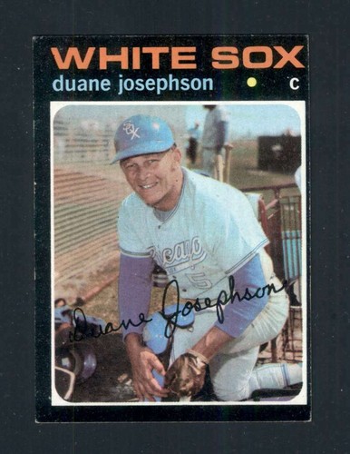 1971 Topps #56 Duane Josephson VGEX White Sox 92618 | eBay