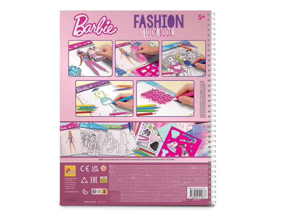 Livret De Création Collection De Mode - Barbie Sketch Book Fashion Look ...