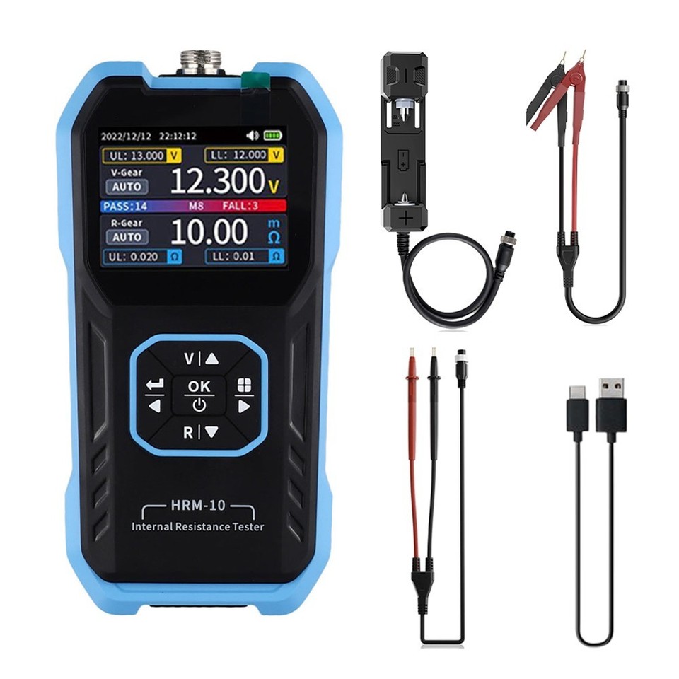 Advanced Internal Resistance Meter HRM10 for Accurate Voltage Readings ...
