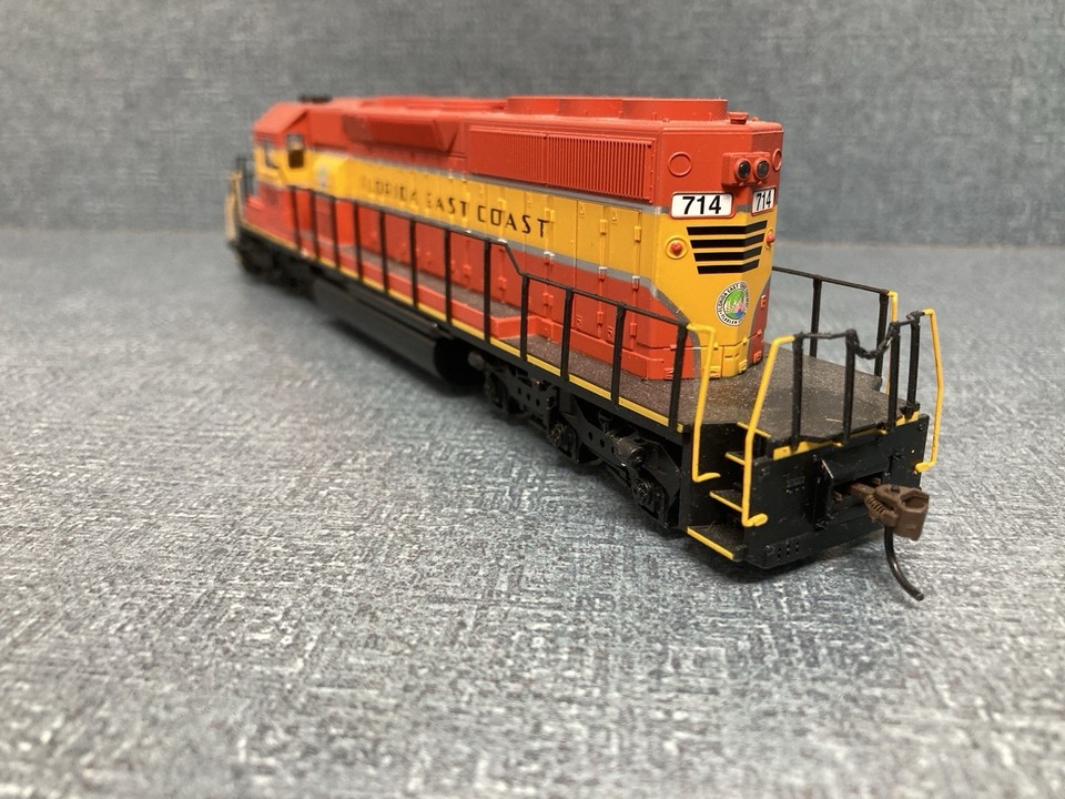Bachmann Ho Scale FEC Florida East Coast SD 40-2 714 DCC 60918 | eBay
