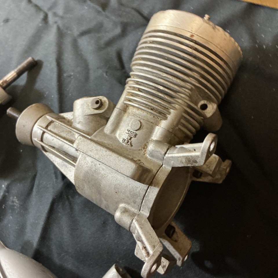 Vintage Lot Of 3 Irvine K&B RC Airplane Gas Muffler Engine Hobby Grade ...