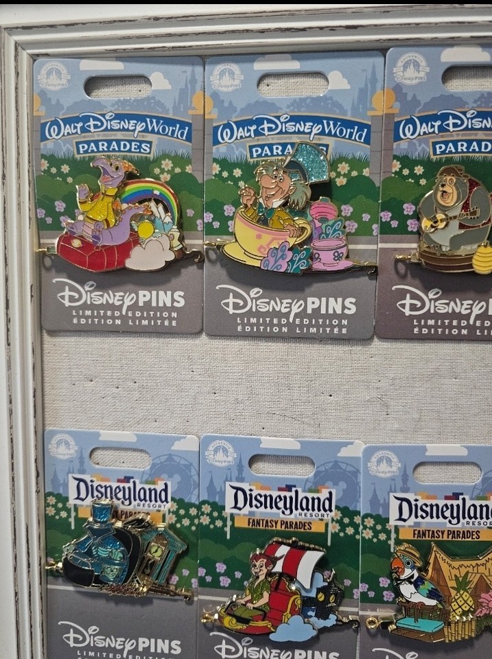 Disney DLR and WDW Parade Pin Set of 14 LE Pins- Includes Figment ...