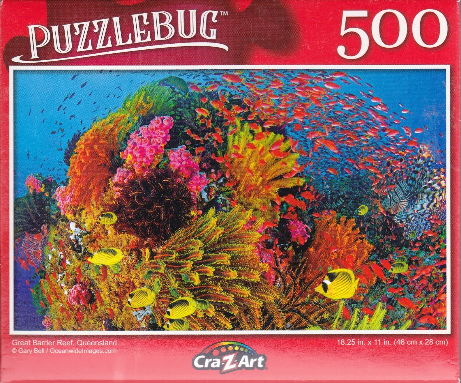 2 Jigsaw Puzzle 500 PC Puzzlebug Peacock Garden Pups in Flower Market ...