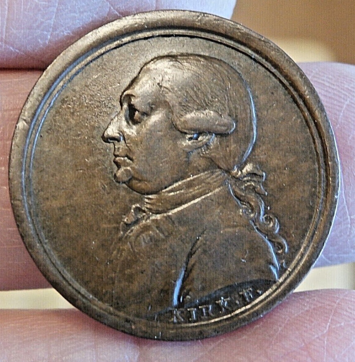 1773 SENTIMENTAL TOKEN D. GARRICK ESQUIRE by KIRK S-701 | eBay