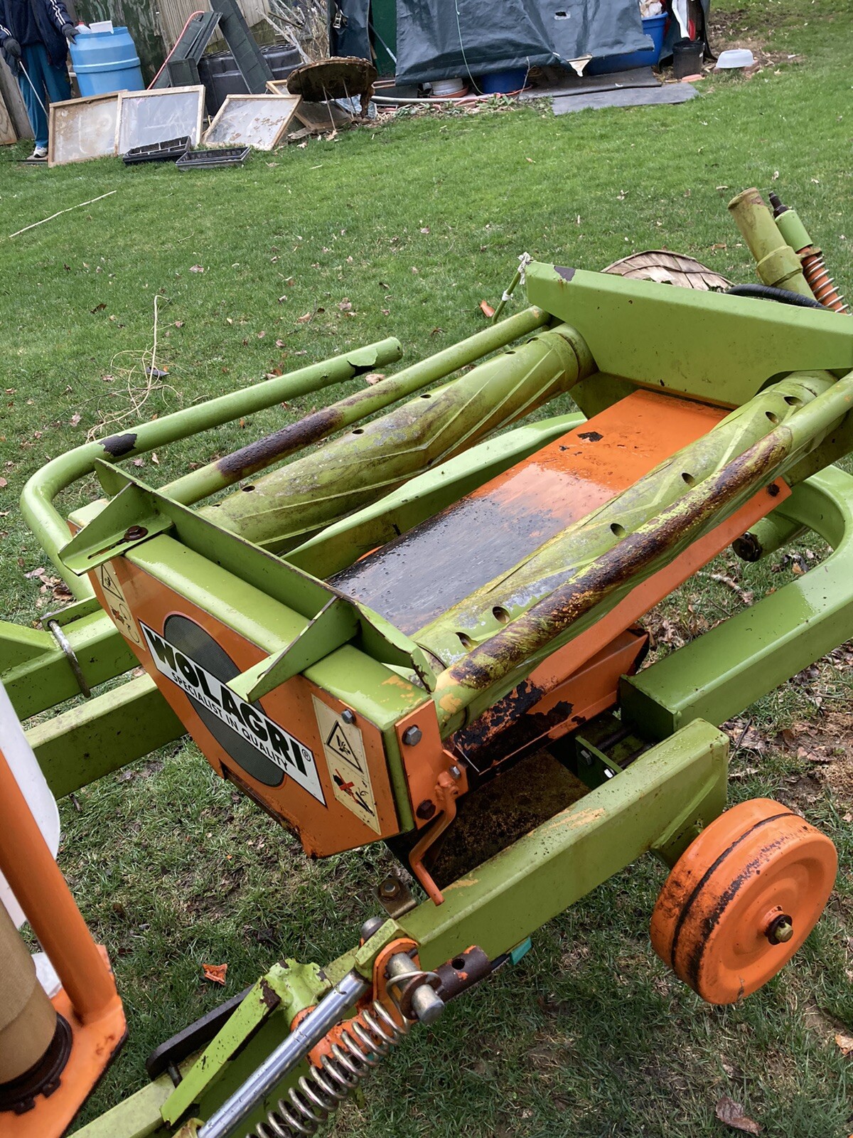 Wolagri Mini Round Baler R500 and Wrapper | eBay
