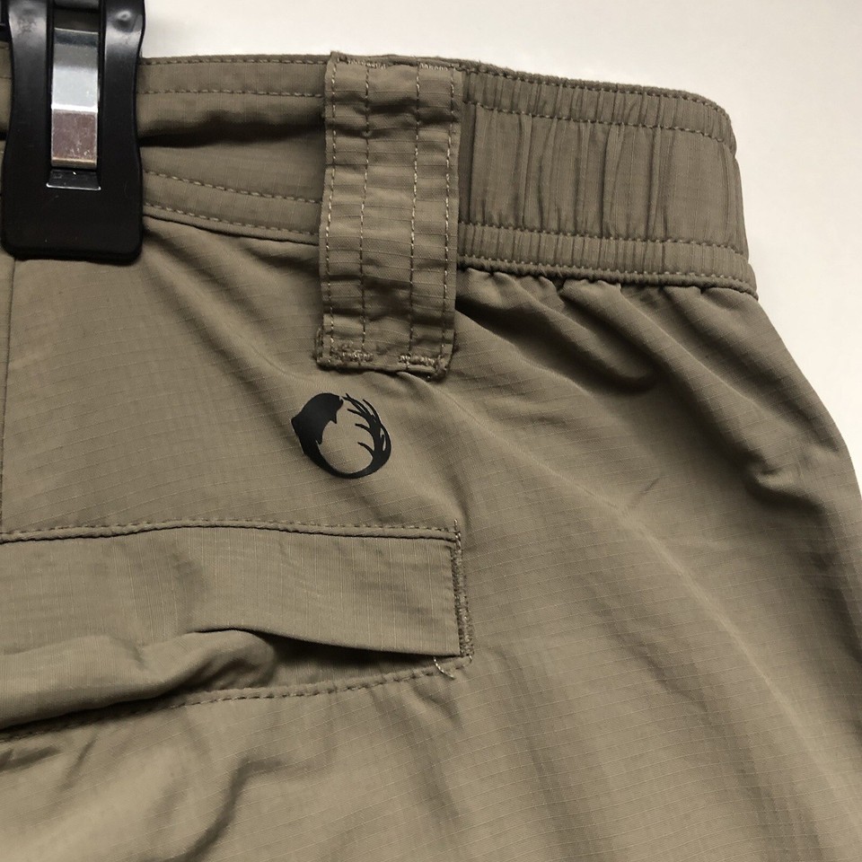 American Outdoorsman Ripstop Men Fleece Lined Cargo Pants 38x32 Hiking ...