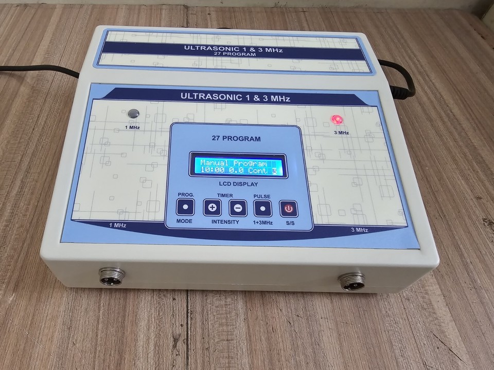 Advanced Ultrasound Therapy 1Mhz & 3Mhz Machine Physical Therapy ...