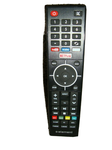2 NEW GENUINE Element Smart TV Remote Control for ELSJ5017 & FREE ...