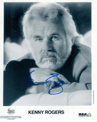 Kenny Rogers Signed Autographed 8x10 Photograph | eBay