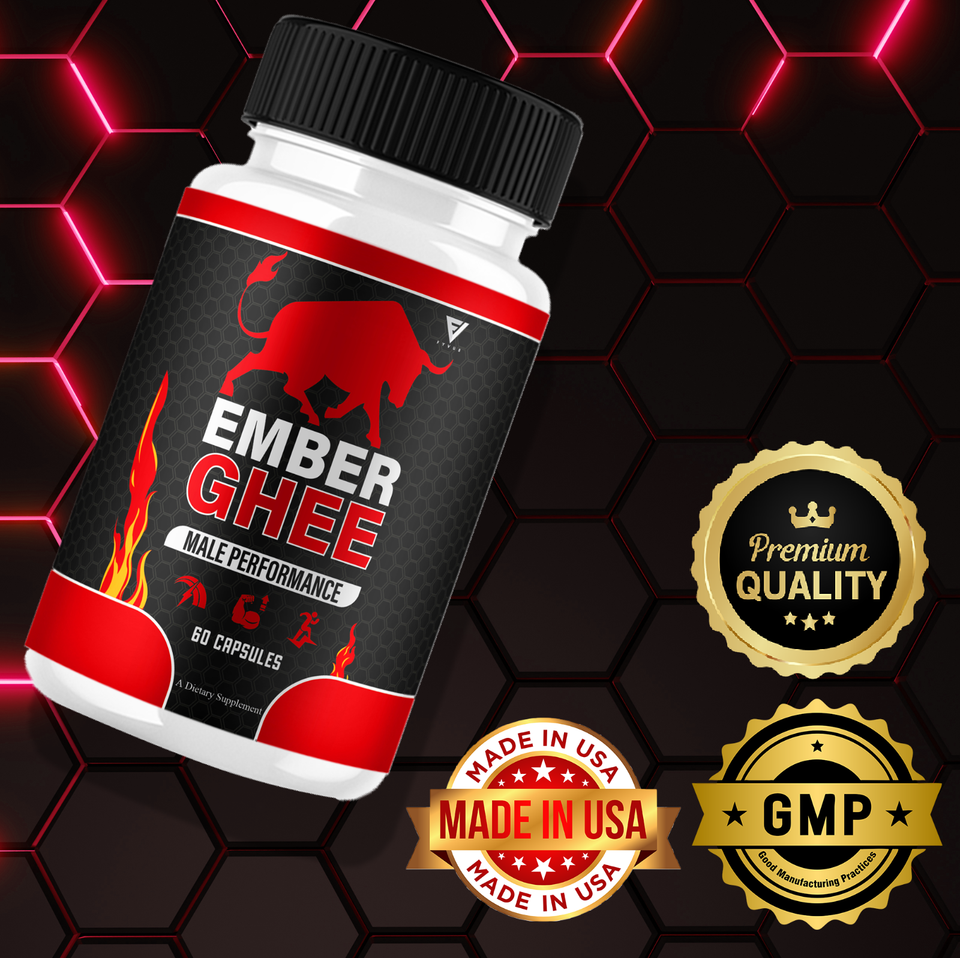 (5 Pack) Ember Ghee Max Performance Supplement EmberGhee Capsules (300 ...