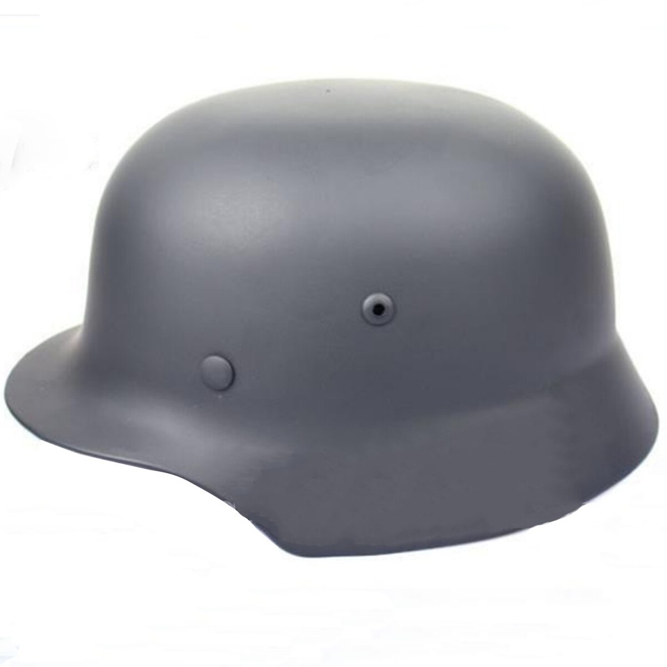 M35 Steel Helmet WW2 German Army Combat Helmet Grey Classic Replica | eBay