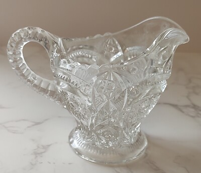 Imperial Glass Daisy Arch Creamer Cream Pitcher Vintage S14 | eBay