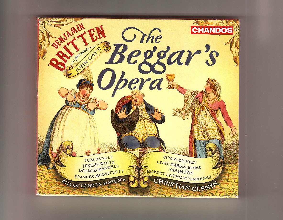 (CD) Britten: The Beggar's Opera / 2CDs / CURNYN, CITY OF LONDON ...