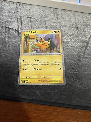 Pikachu 006/015 Holo 2023 Pokemon Card Holo Bleed | eBay