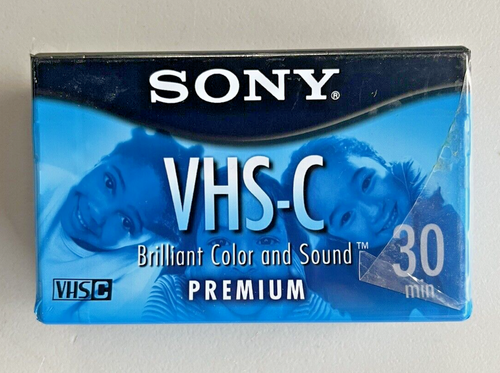 Sony VHS-C Tape 30 Minute Brand New Sealed Premium | eBay