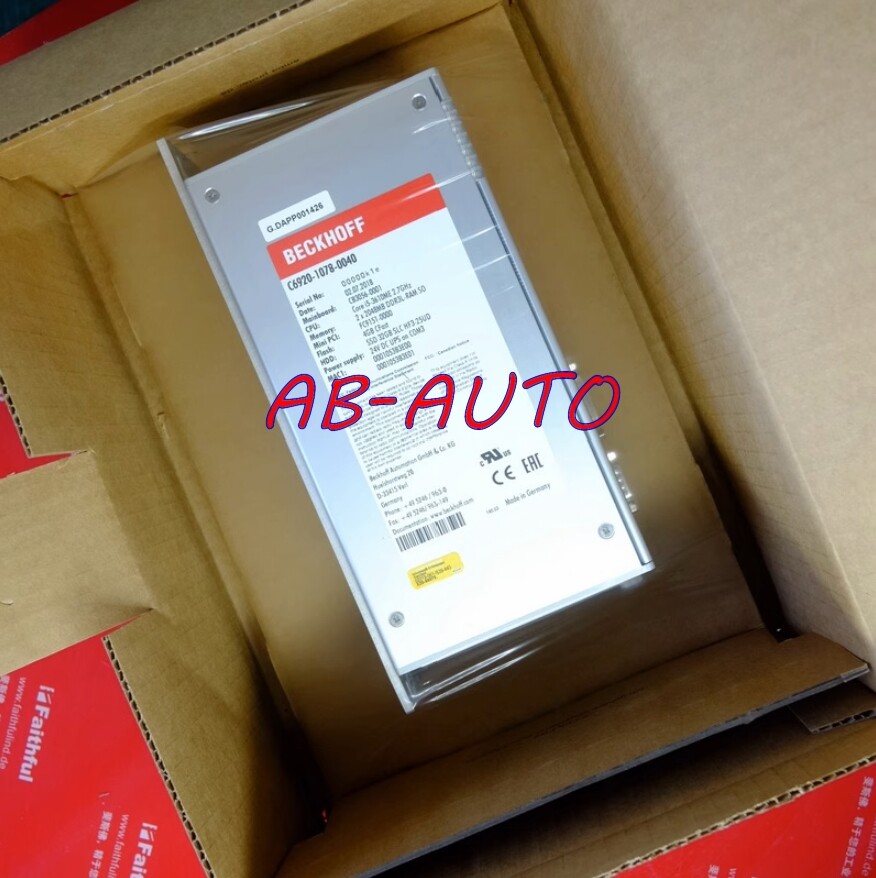 C6920-1078-0040 Beckhoff Control Cabinet IPC FedEx/DHL for sale online ...