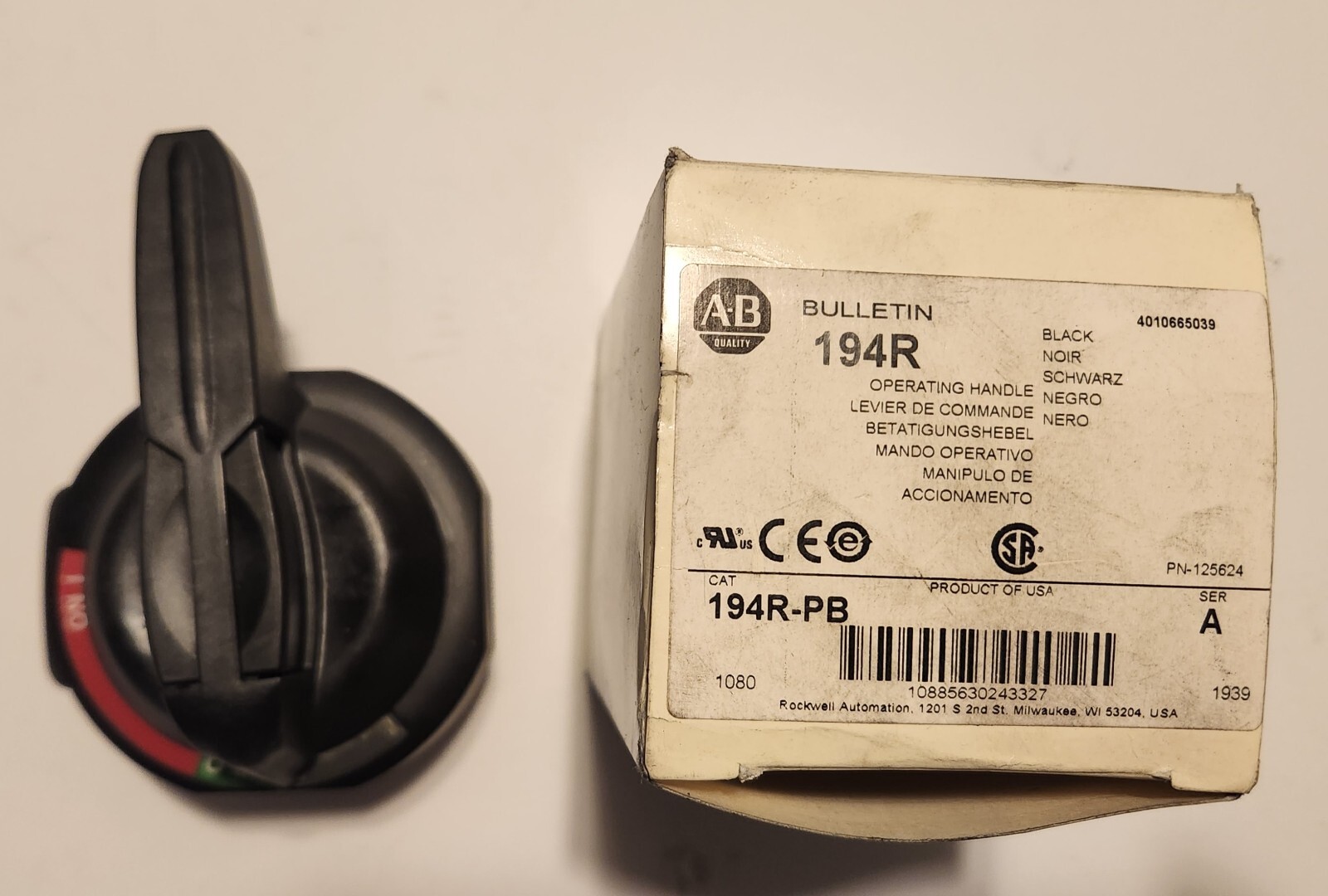 Allen Bradley 194R-PB - Black disconnect switch | eBay