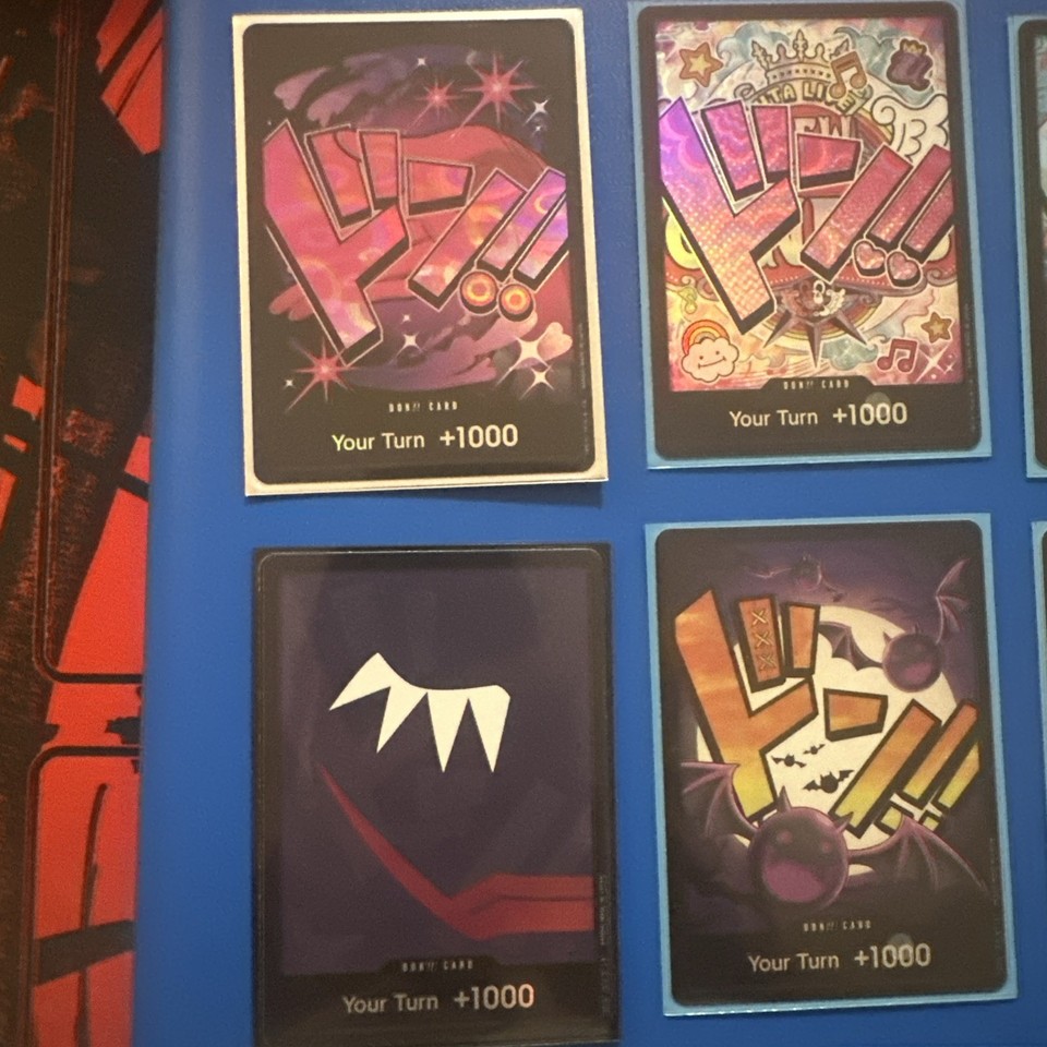 PRB-01 THE BEST One Piece ENGLISH DON CARD HOLO FOIL Lot Of 10 | eBay