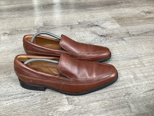 Clarks Collection Shoes Mens 10 M Casual Loafers 14885 Brown Leather ...