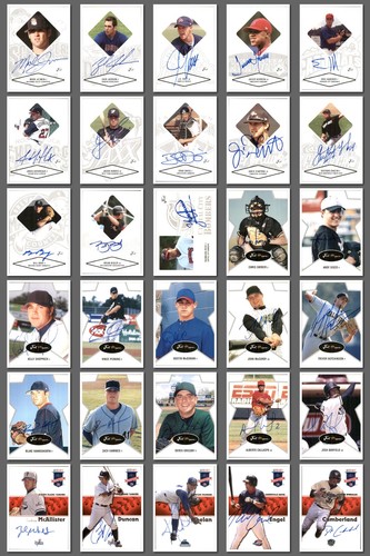 Lot Of (30) Signed Baseball Cards MLB/MILB RC Rookie Auto AU Autograph ...
