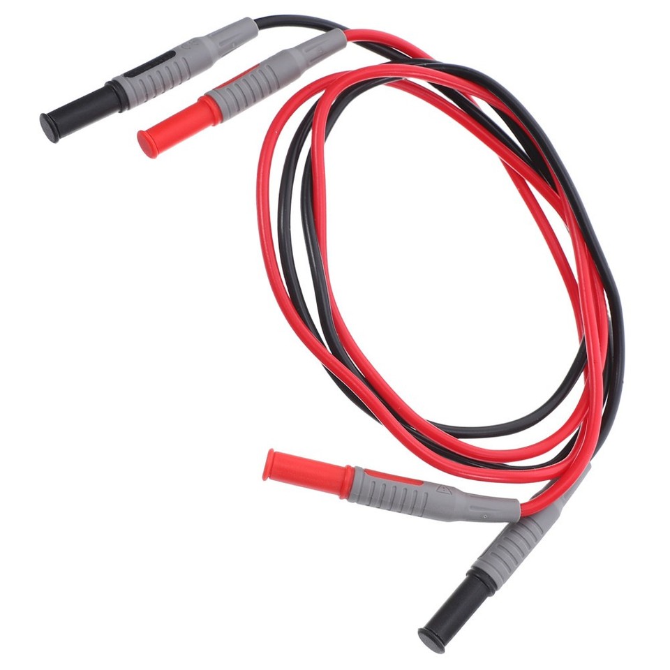 2 Pcs Professional Multimeter Test Leads Electrical Cable Tester | eBay ...