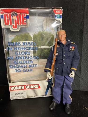 GI Joe Honor Guard Tomb of the Unknown Soldier Vtg 2000 12" Action ...