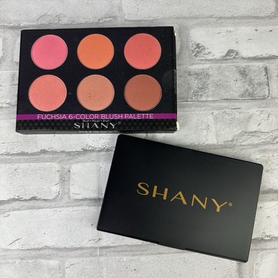 SHANY Fuchsia 6 Color Blush Palette New In Box Item# SHANY006 | eBay