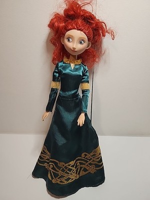 Disney Store Princess Merida Classic Doll Brave Red Curly Hair ...